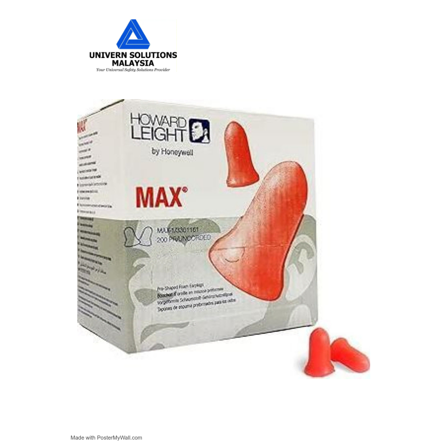 Honeywell MAX-1 Uncorded Earplugs (Box of 200 prs) | Shopee Malaysia