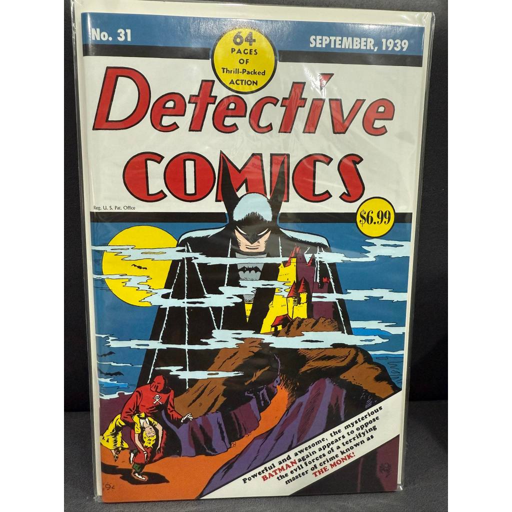 Original Us Comic Detective Comics 31 Facsimile Edition Dc Comic