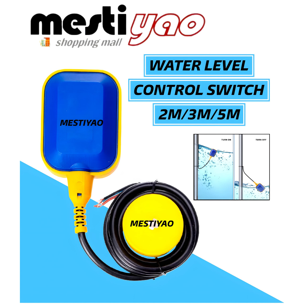 2M /3M /5M Float Switch/Water Level Control Switch/Suis Apungan ...