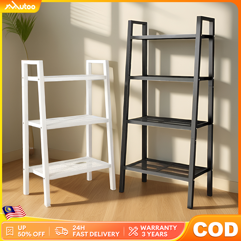 MT 4/5 Tier Rack Multifunction Storage Rack Office Shelves Home Kitchen ...