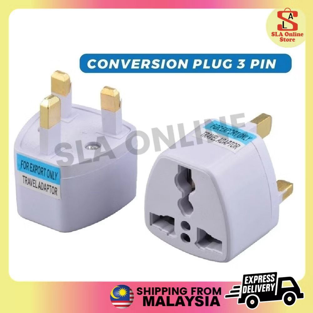 3 Pin Tourism Converision Plug Universal Adapter British Socket Adapter ...