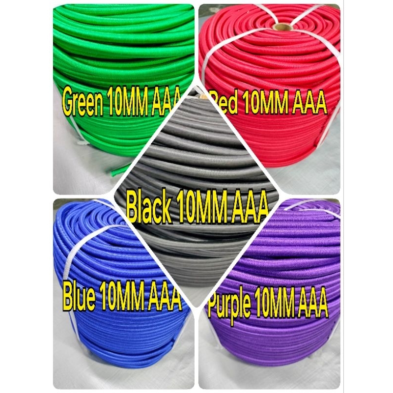 Tali Getah Kanvas 10 Meter /15 Meter /20 Meter/ 25 Meter/30 Meter/35 ...