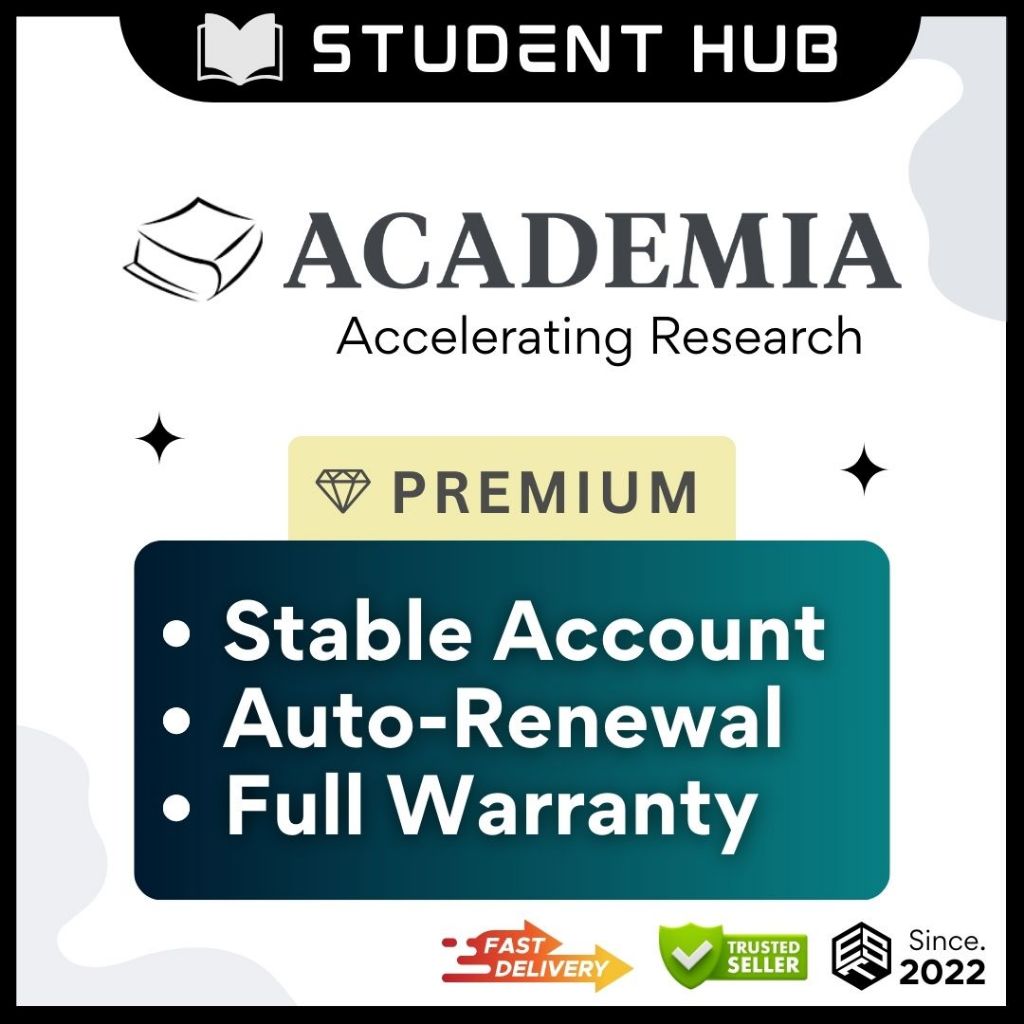Academia Edu Accelerating research Premium Account With Instant ...