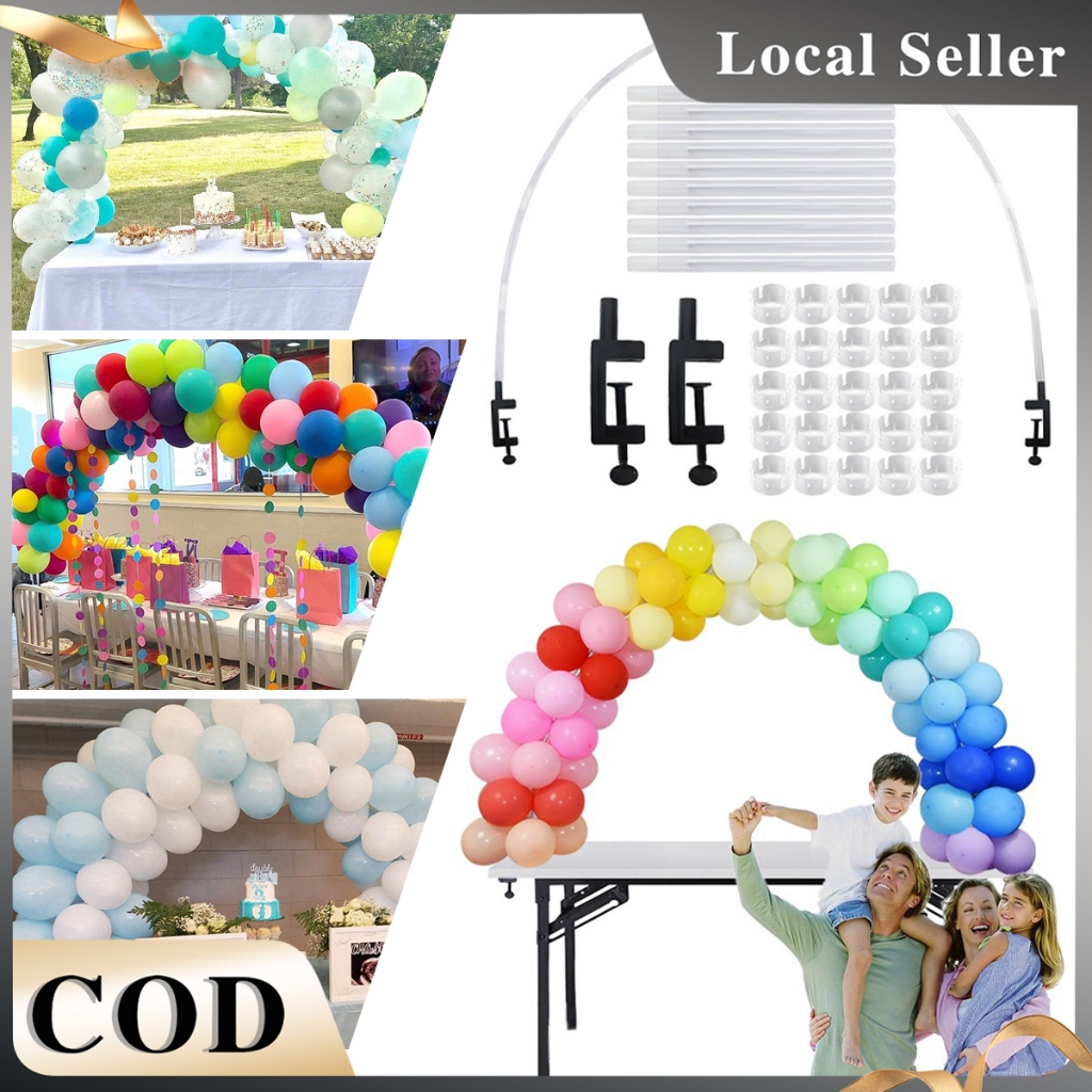 Adjustable Table Balloon Arch Frame Kit for Wedding Party Birthday ...