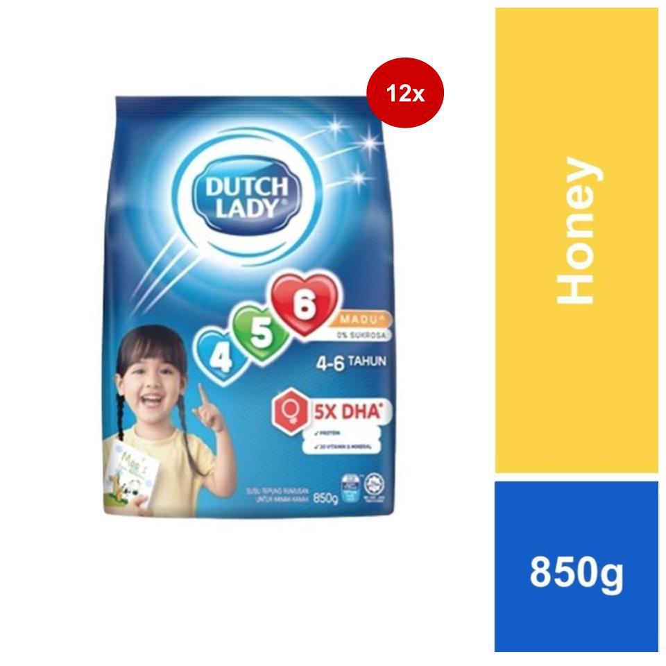 [Carton of 12] [Exp 28 Feb 2026 &/ Later] DUTCH LADY GUM 456 850G ...