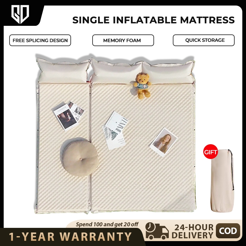 【GD】Tilam Angin Camping Bed Self-Inflating Mattress Waterproof Single ...