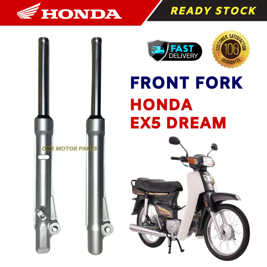 Honda EX5 Dream Front Fork Honda C100 Shock Absorber Set Fork Depan High Quality Suspension ...