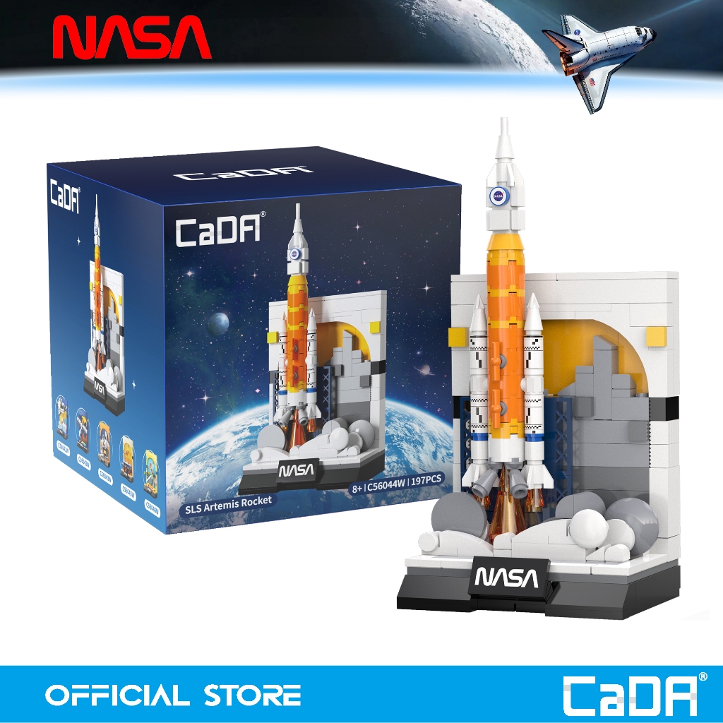CaDA NASA SLS Artemis Rocket DIY Space Series Blocks Set C56044W ...