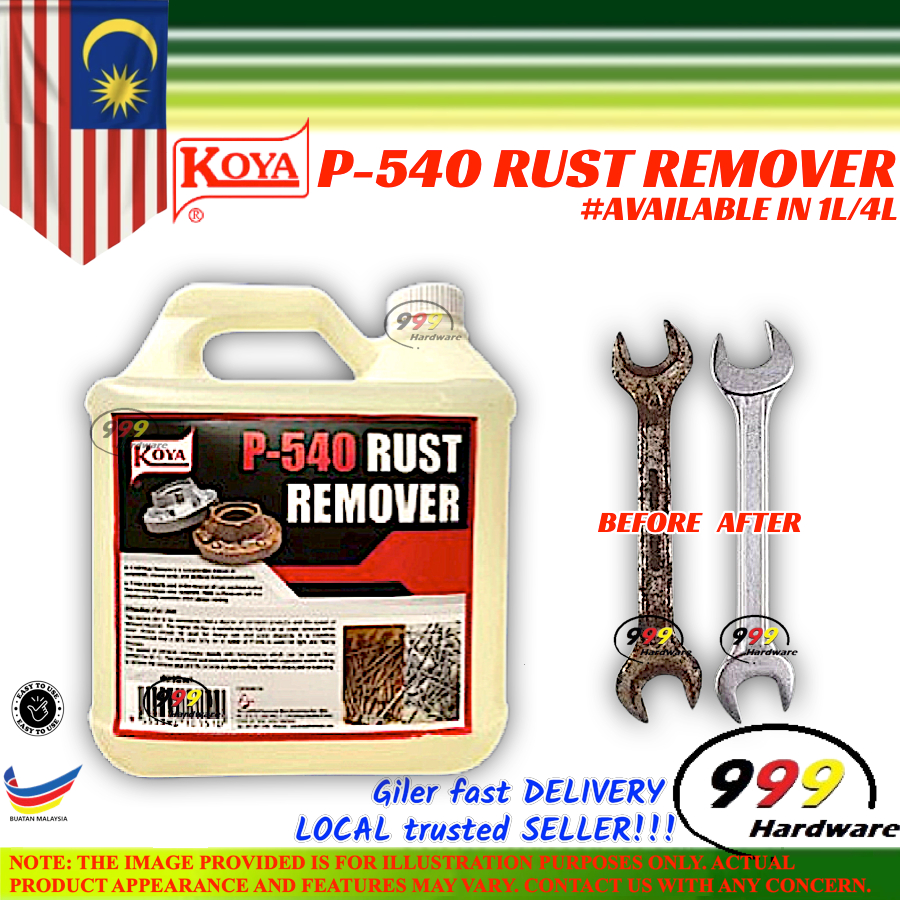 999 KOYA P-540 rust remover / P540 buang karat / penanggal cat/ cuci ...