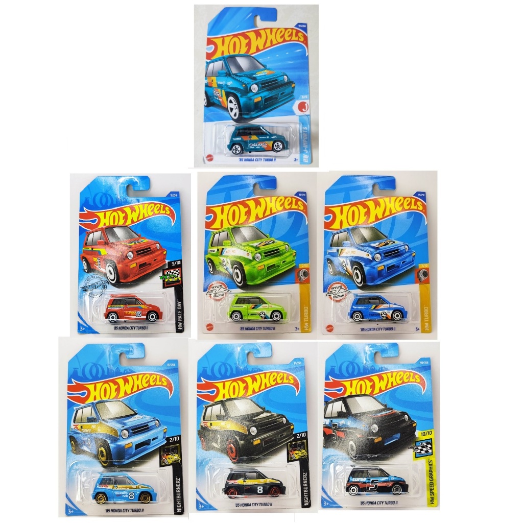 Hot Wheels '85 Honda City Turbo II | Shopee Malaysia