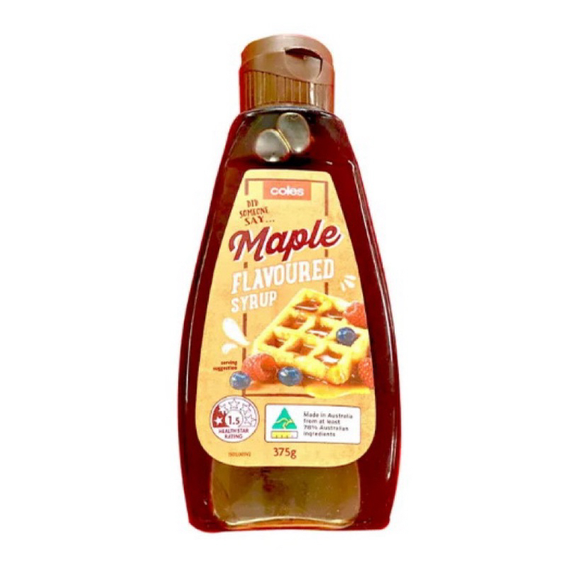 Coles Maple Flavoured Syrup 375ml | Shopee Malaysia