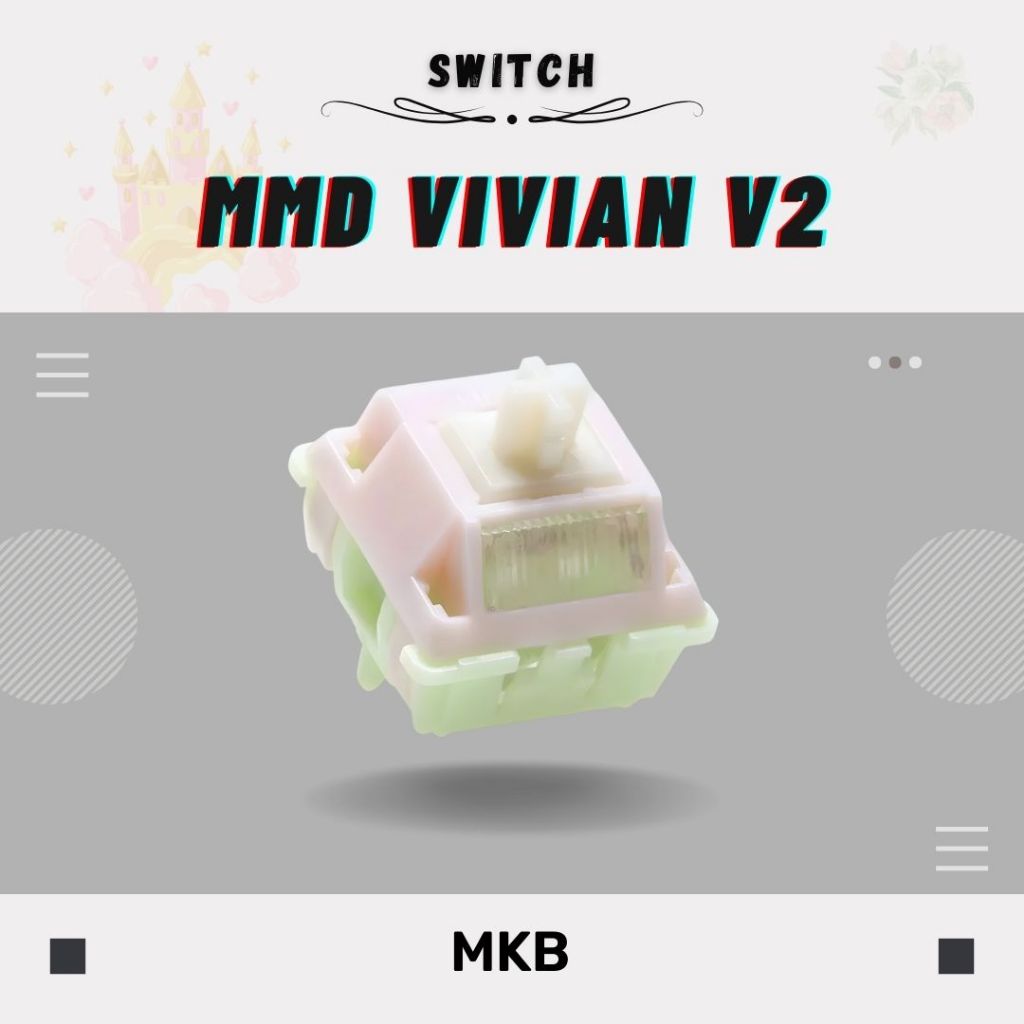 MKB MMD Vivian V2 Linear Switch for Mechanical Keyboards | Shopee Malaysia