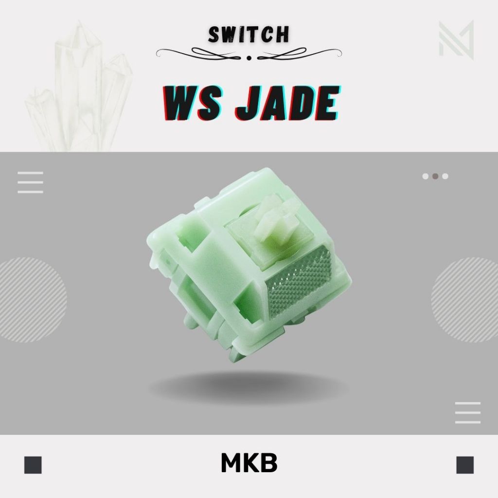 Wuque Studio WS Jade Linear Switch for Mechanical Keyboards | Shopee Malaysia