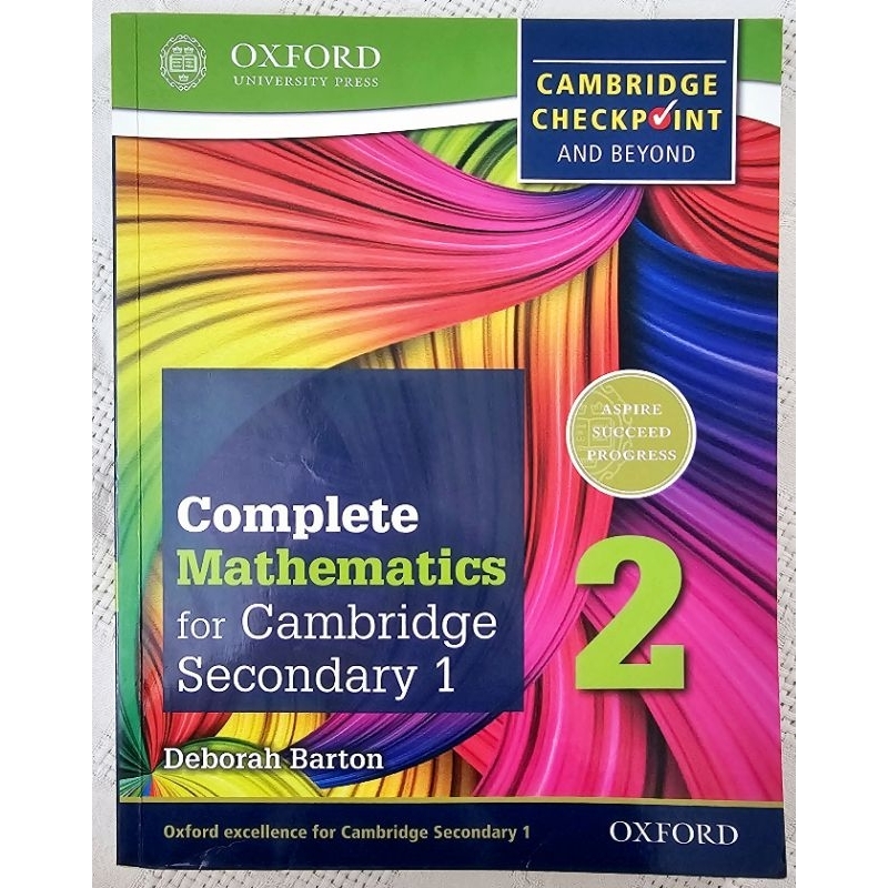 MBH | COMPLETE MATHEMATICS FOR CAMBRIDGE SECONDARY 1 BOOK 2 by Deborah ...