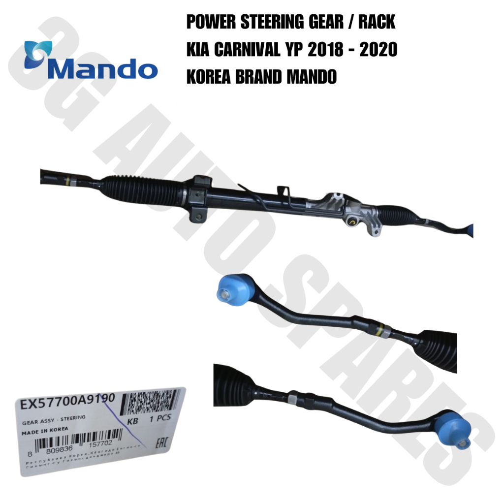POWER STEERING RACK/GEAR > MANDO (KOREA OEM) > 57700-A9190 > KIA ...