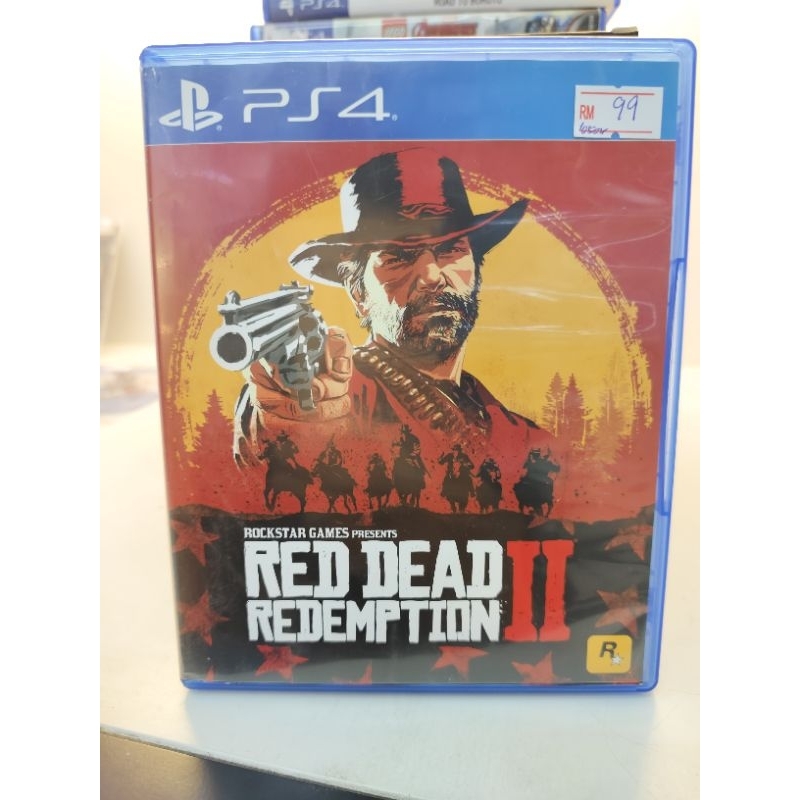 Red Dead Redemption 2 SecondHand Ps4 Game Disc RDR 2 | Shopee Malaysia