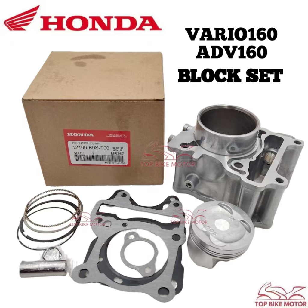 HONDA VARIO160 ADV160 CYLINDER BLOCK BLOK STANDART PISTON & RING ...
