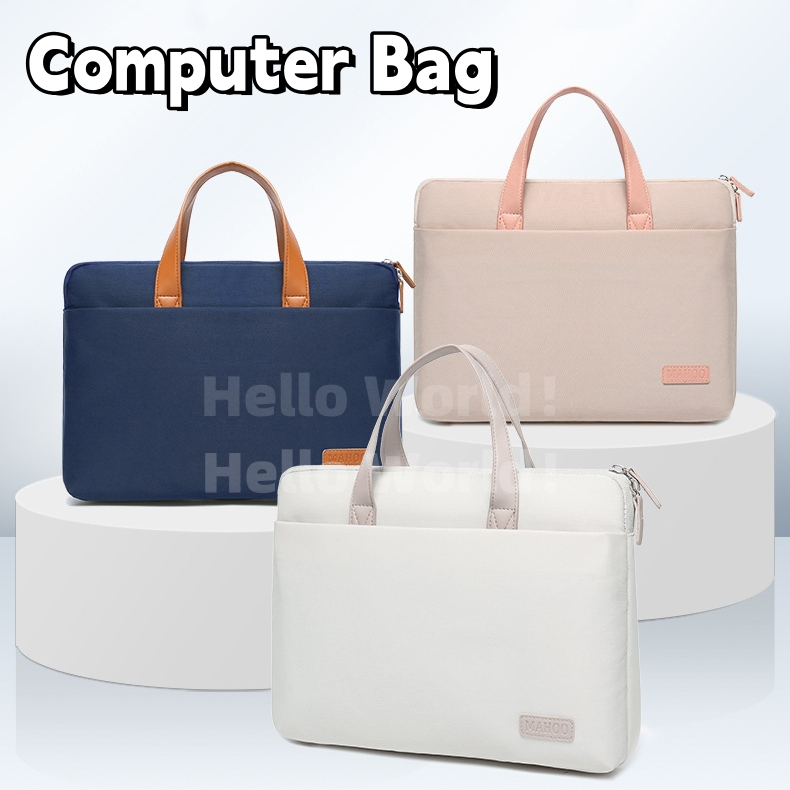 Hand Carry Laptop Bag Waterproof Computer Bag Protective Sleeve Handbag ...