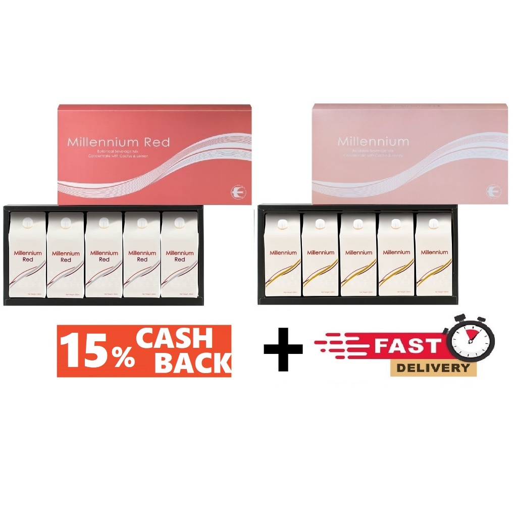 [💯ORIGINAL‼️] 千禧泉 Millennium Drink (from 美国USA ) Ready stock Millennium Red & Millennium Honey ...
