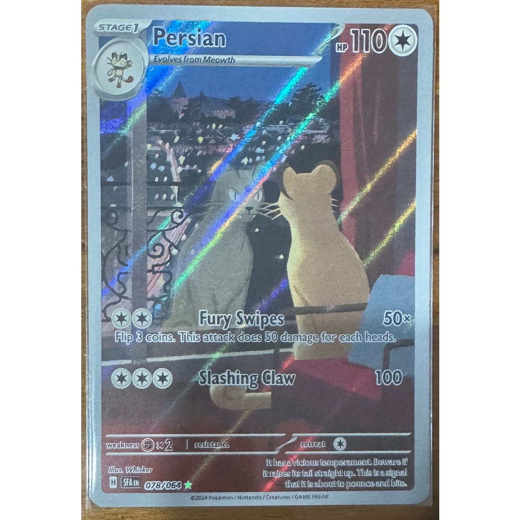 Persian (078/064) Illustration Rare | Shrouded Fable [Pokemon TCG ...
