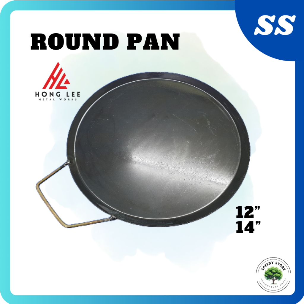 Hong Lee Round Flat Pan / Kuali Leper / Burger Pan / Capati Roti Jala ...