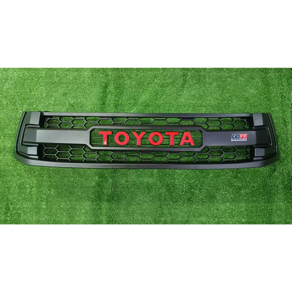 Toyota Hilux Revo 2016 - 2018 GR GAZOO RACING Front Bumper Grill Grille ...