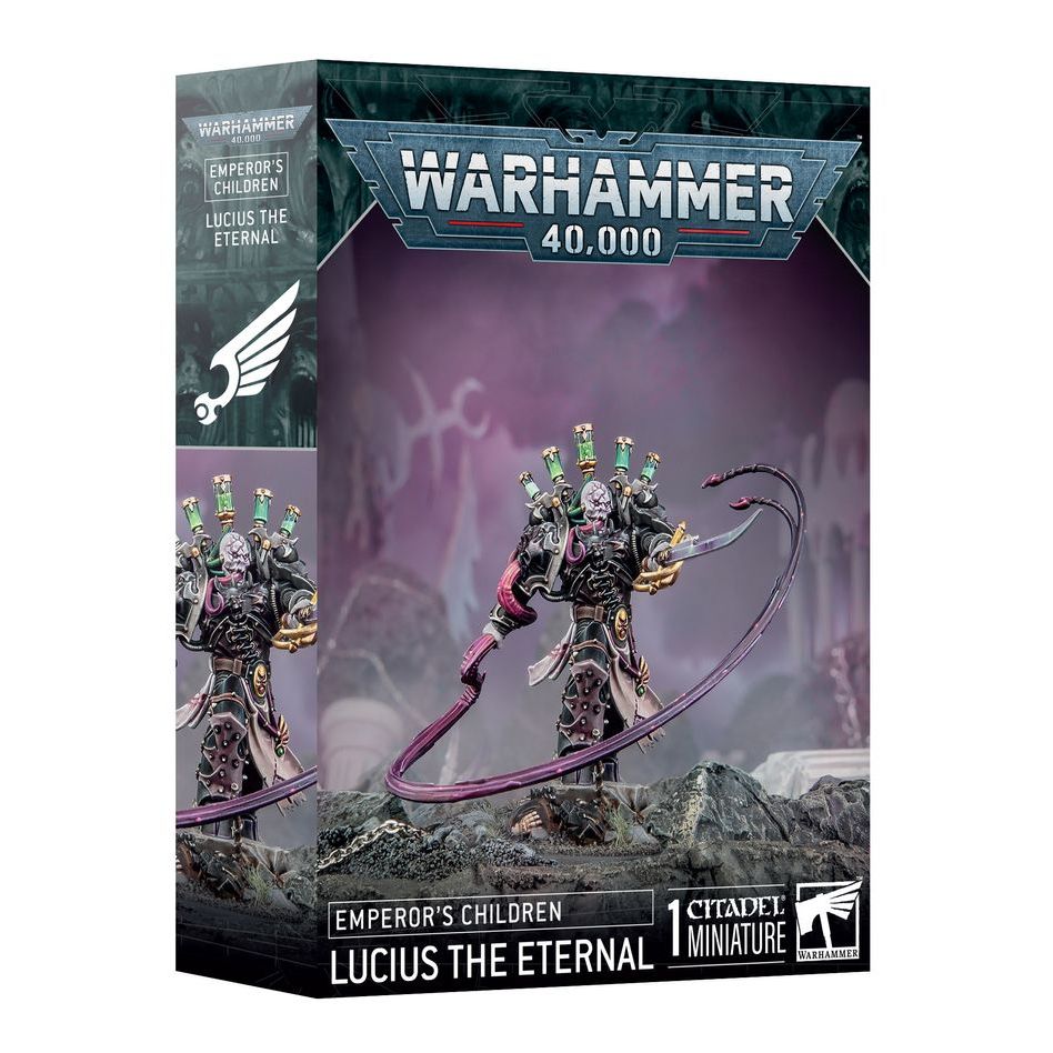 Warhammer 40K Emperors Children- Lucius the Eternal 37-08 | Shopee Malaysia