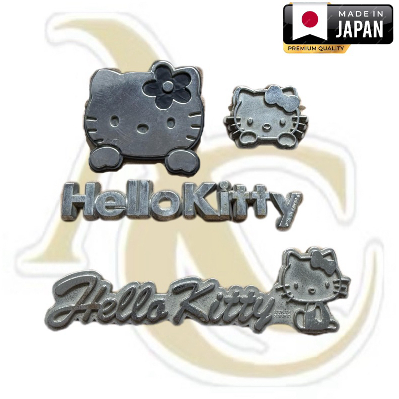 Hello Kitty Emblem Logo Original Used Japan SANRIO Harga Untuk Semua ...