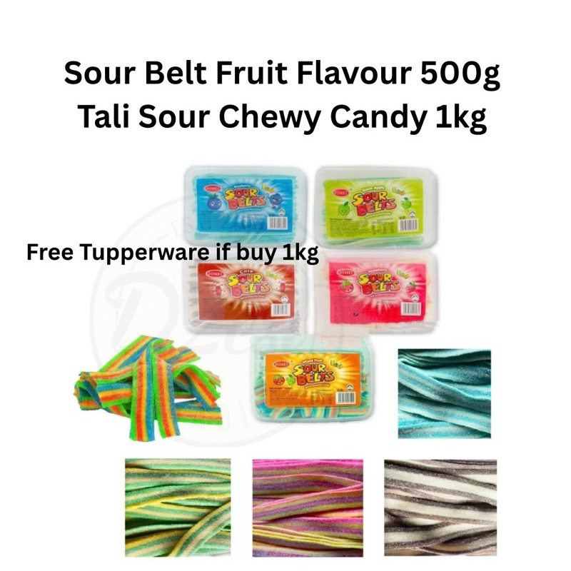 JOMEI SOUR BELT 500G / 1KG - HALAL | Shopee Malaysia