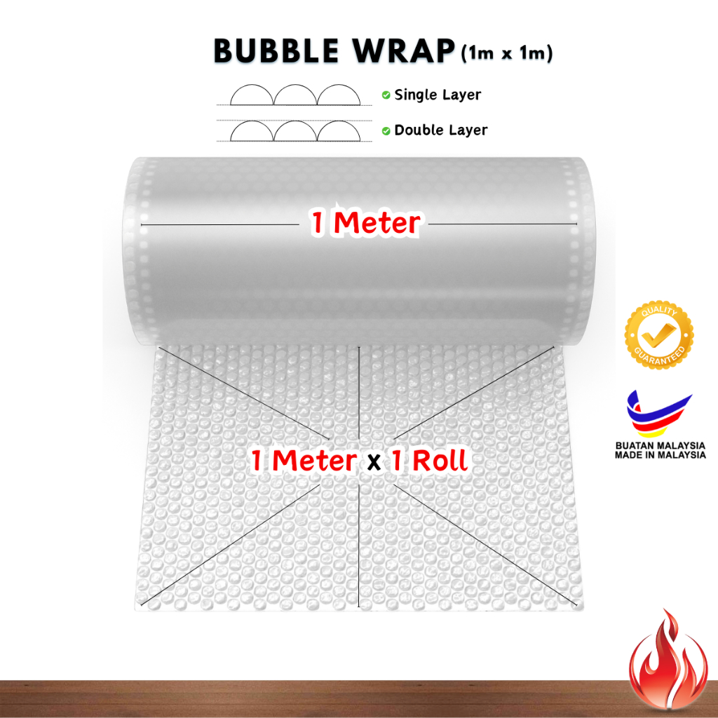 Bubble Wrap Packaging Protection Bubble Pack Single/Double Layer ...