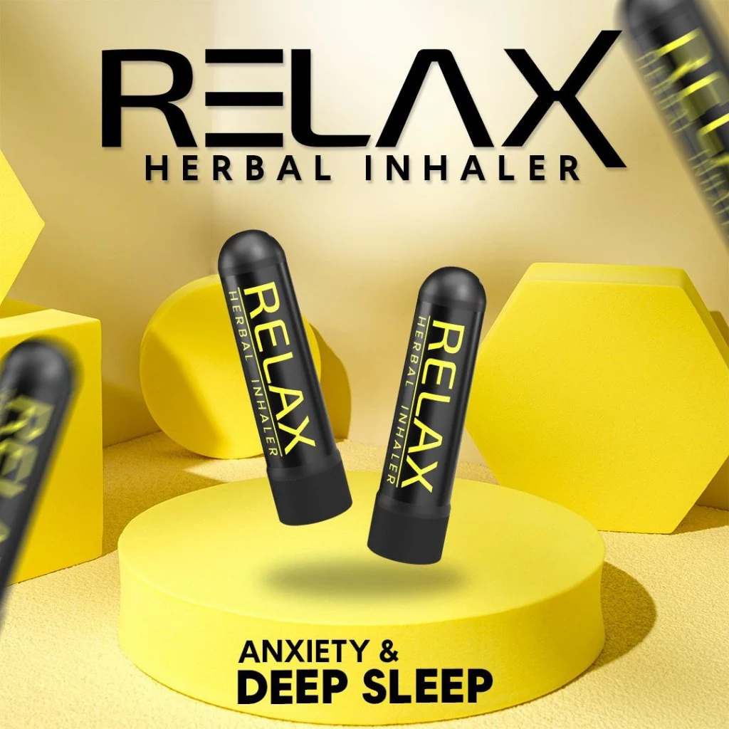 Relax Herbal Inhaler - For Deep Sleep & Anxiety Relief Relax inhaler ...