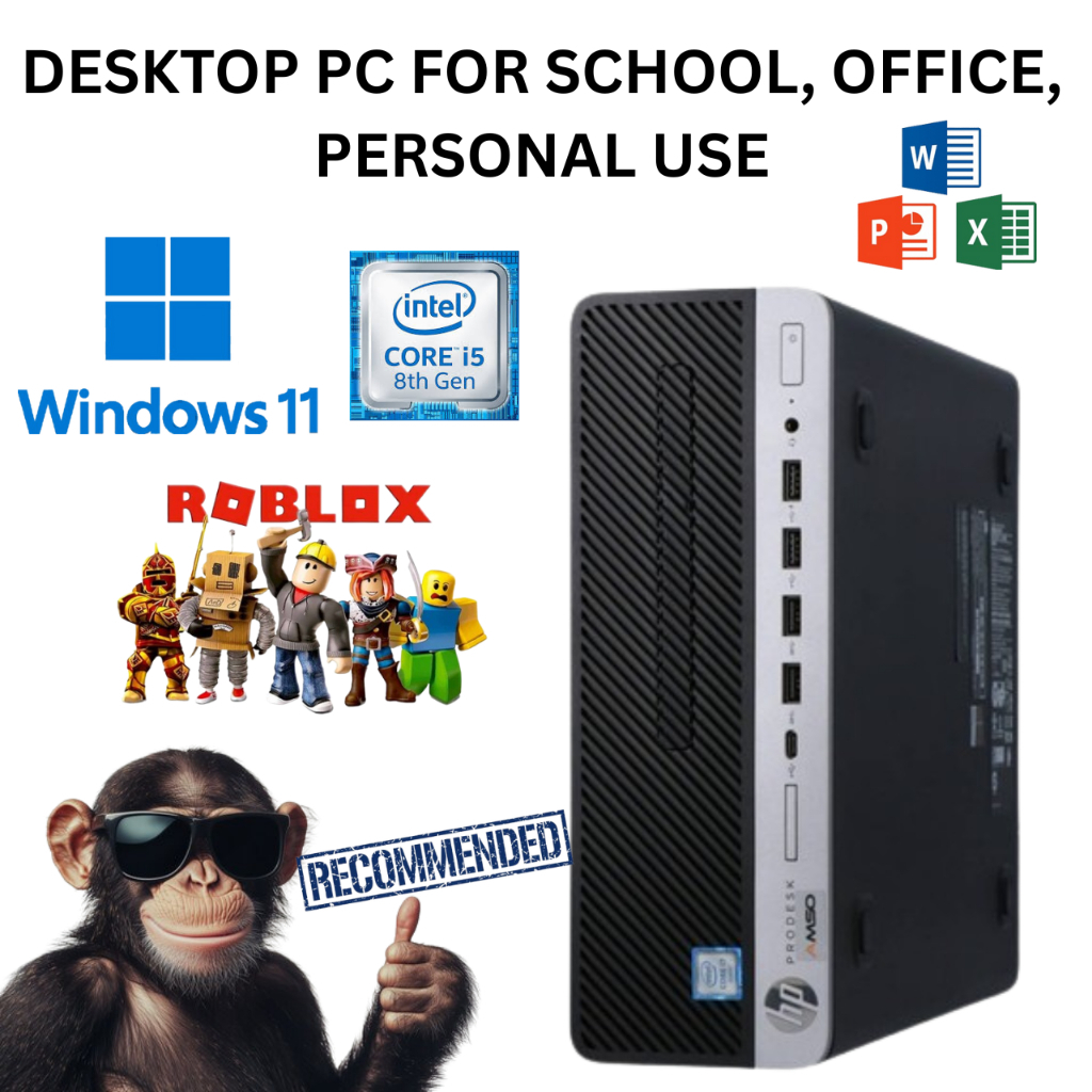 Desktop PC SFF/Tower Intel i5/i3/i7 3rd/4th/6th/7th Gen for student ...
