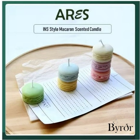 ARES INS style mini macaron scented candle aromatherapy scented candle ...