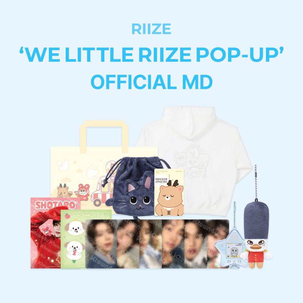 Pre-Order | RIIZE [We Little RIIZE @ RIIZE PARK] Pop-Up Official MD ...