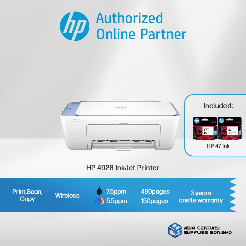HP Deskjet Ink Advantage Ultra 4928 Wireless Printing All-In-One ...