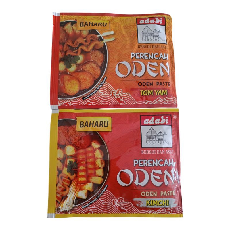 Adabi Perencah Oden Tomyam Oden Paste Tomyam /Kimchi 120g | Shopee Malaysia