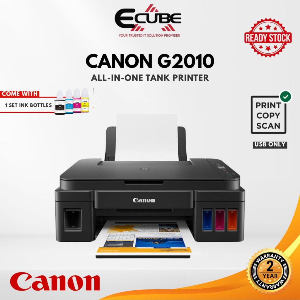 [Ready Stock] CANON G2010 / G3010 ALL-IN-ONE PRINTER [ PRINT/SCAN/COPY ...