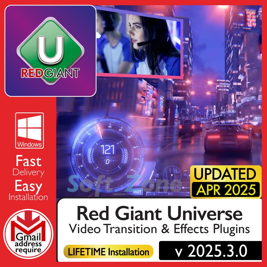 Red Giant Universe 2025.3.0 - Video Transition & Effects Plugins ...