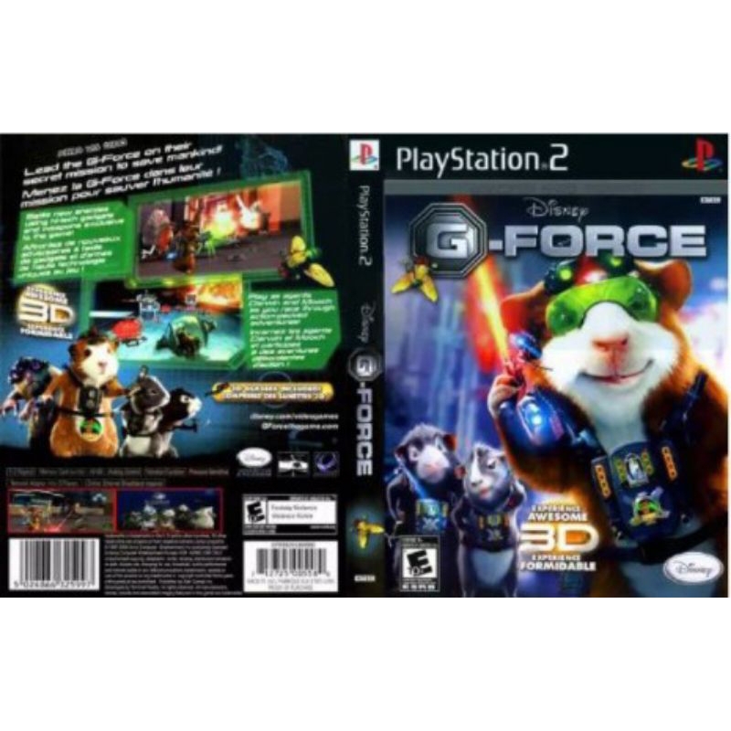 PS2 CD DVD GAME ( G-Force ) English Version | Shopee Malaysia