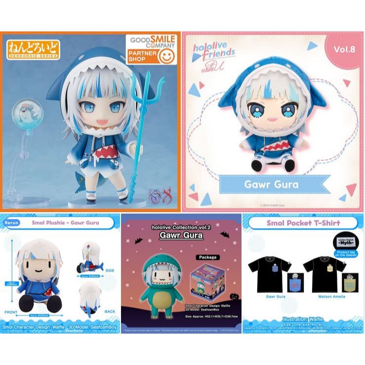 Hololive Gawr Gura Final Graduation Merch | Shopee Malaysia