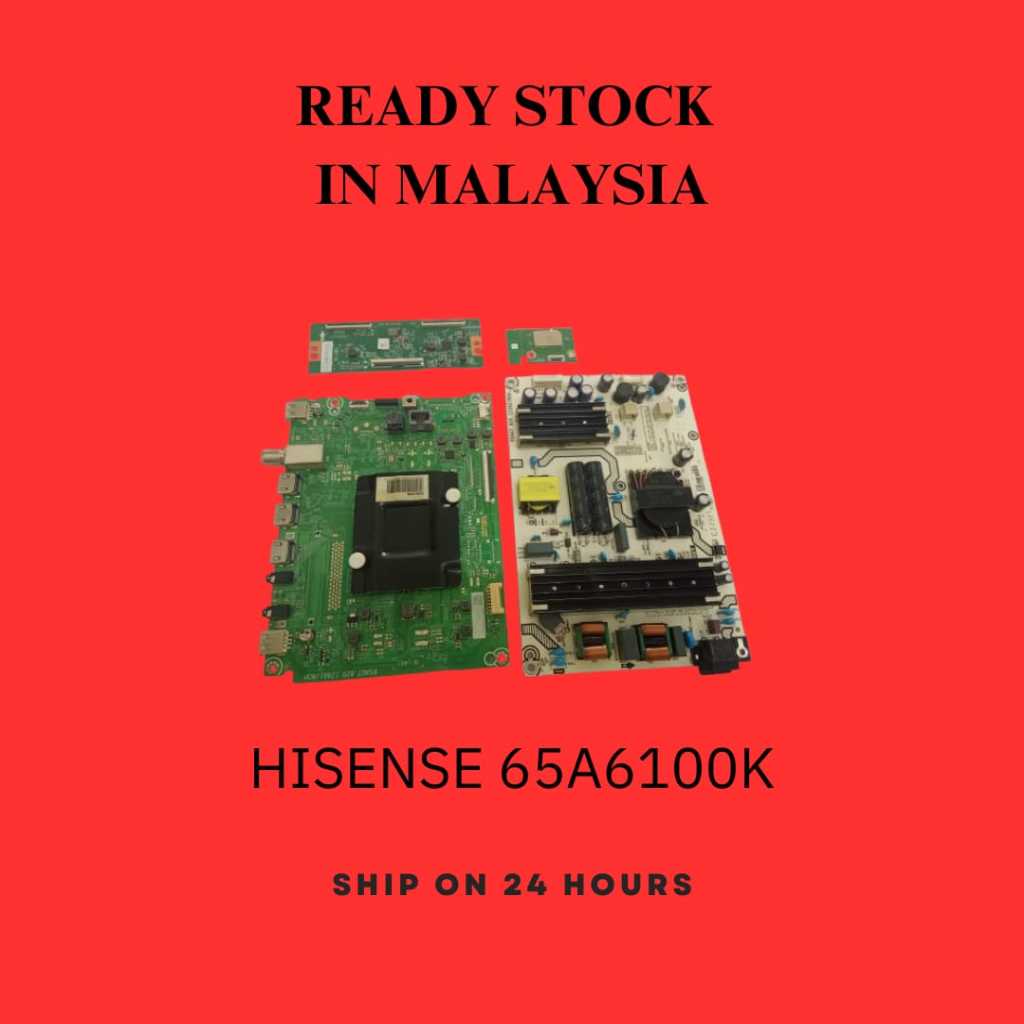 HISENSE 65A6100K POWERBOARD, MAINBOARD, TCON | Shopee Malaysia