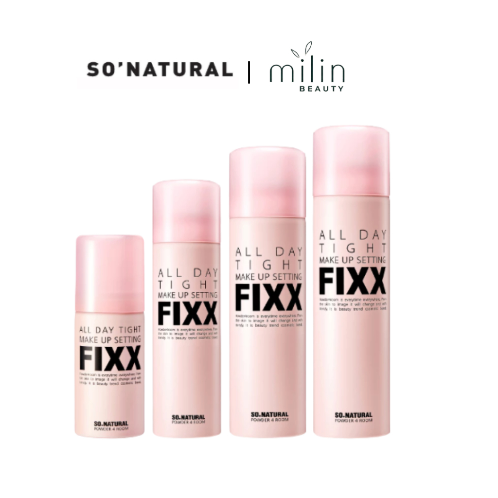 So Natural Day Tight Make Up Setting FIXX Aerosol/Mist (35ml/75ml/120ml ...