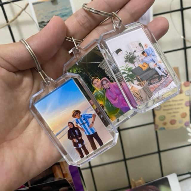[SET N] Mini Acrylic Keychain with Picture | Custom Keychain | Set ...