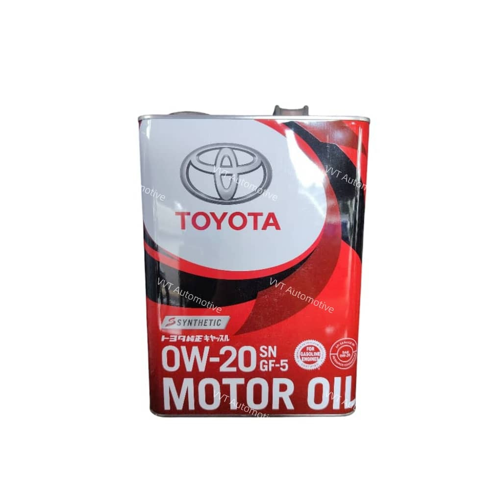 SARAWAK Toyota Engine Oil 4Litre 0W20 4L Fully Synthetic SN/CF GF-5 ...