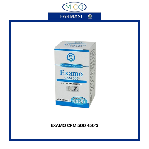 EXAMO CKM - 500 450'S - [EXP: 07/2026] | Shopee Malaysia