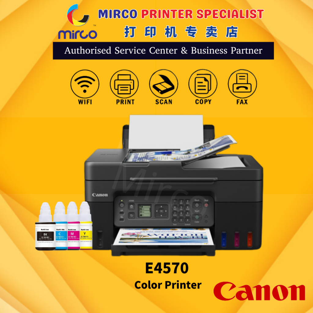 Canon G4770 Color Inkjet Printer | Shopee Malaysia