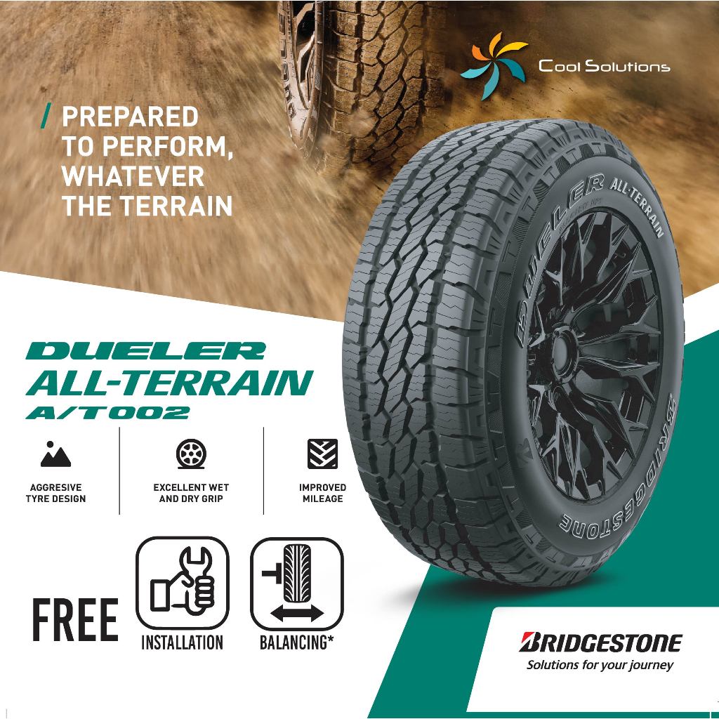 BRIDGESTONE DUELER A/T002 265/70R15; 265/70R16; 275/70R16; 265/65R17 ...