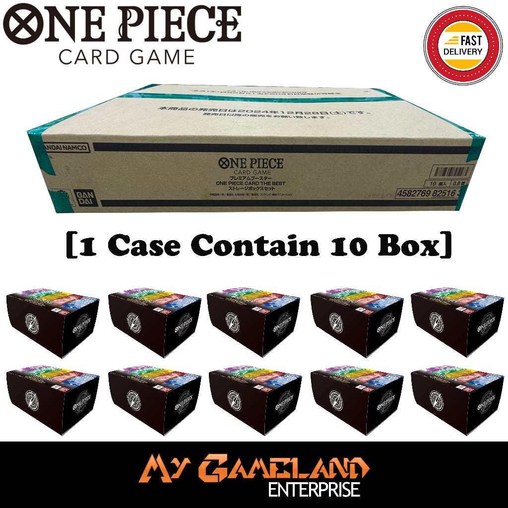 One Piece TCG PRB-01 Premium Booster Storage Box Case (Japanese)(BRAND ...