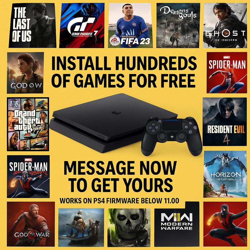 Jailbreak PS4 - PLAYSTATION 4 Full set / Install Games / Swap Firmware ...