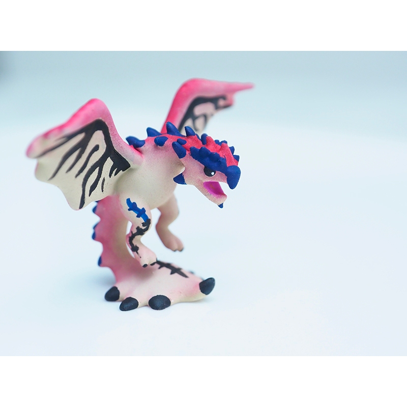 Rathalos Baby Monstie Huntie | Monster Hunter | Handpainted | Shopee ...